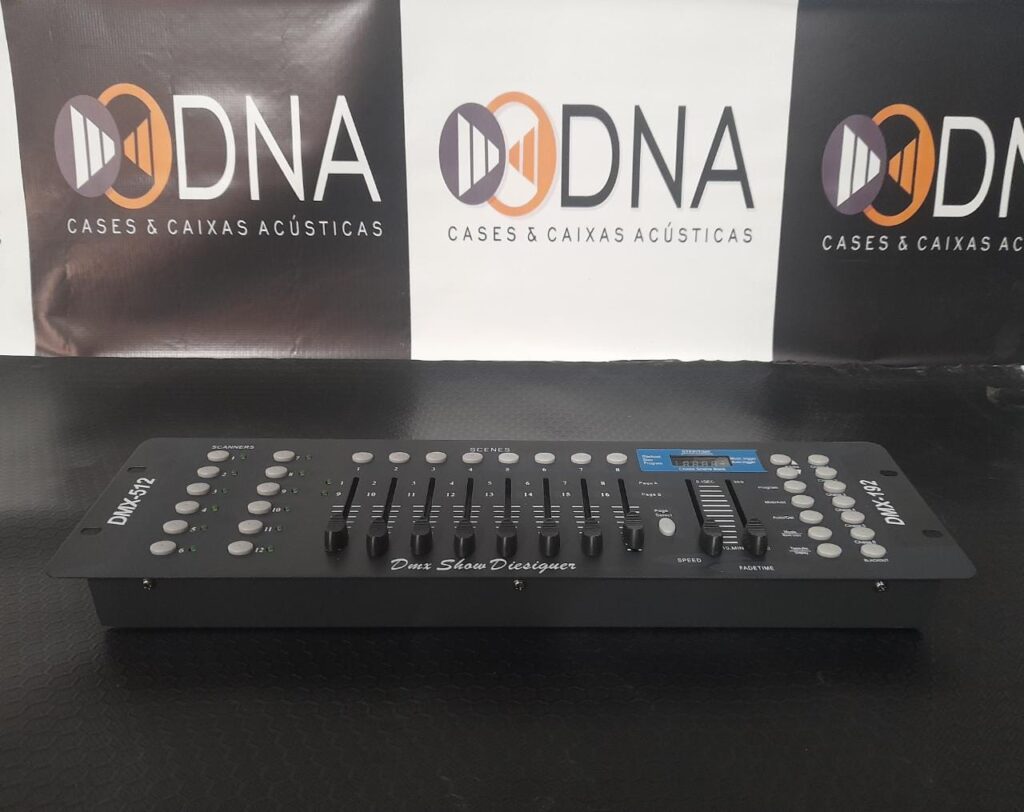 MESA CONTROLADORA DMX 512-192 CANAIS - Atacado do Áudio